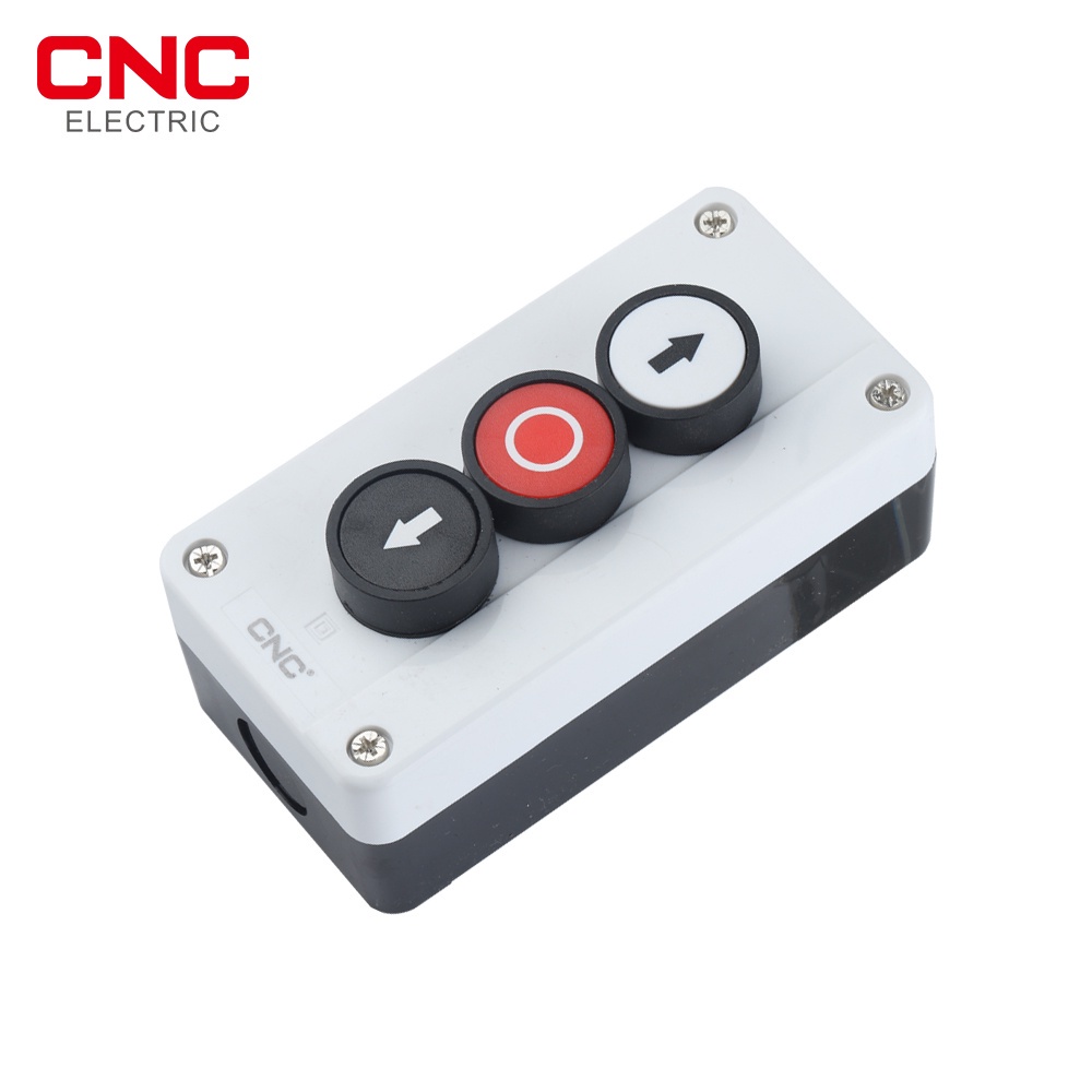 CNC Push Button Switch Control Box Waterproof Button Indicator Light ...