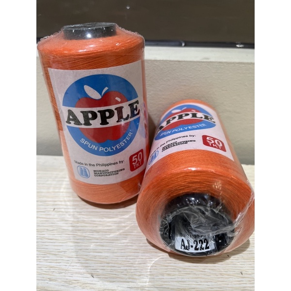 Apple Sewing Thread TKT 50 2500 meters | Shopee Philippines