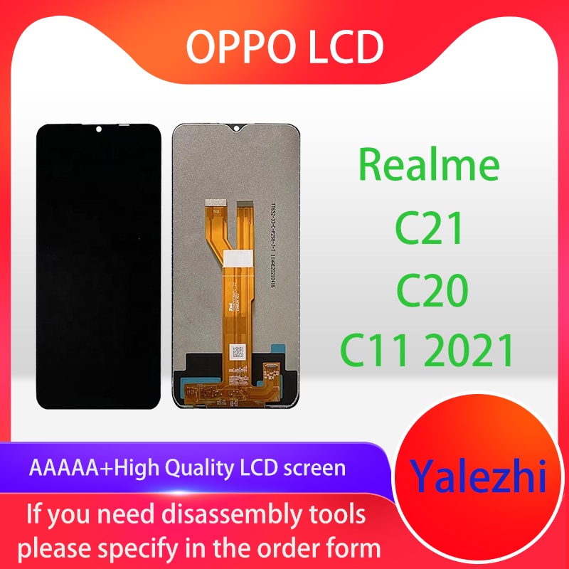 Original Realme C20 / C21/C11 2021 LCD Touch Screen Assembly | Shopee ...