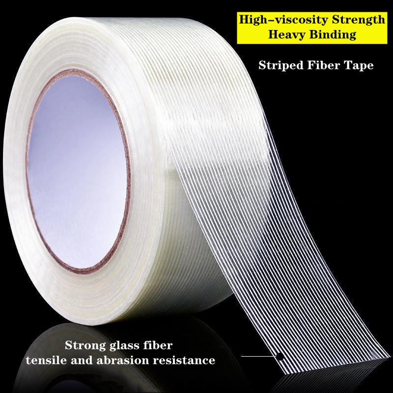 50m Strong Adhesive Glass Fiber Tape Waterproof Fiberglass Strip Tape ...
