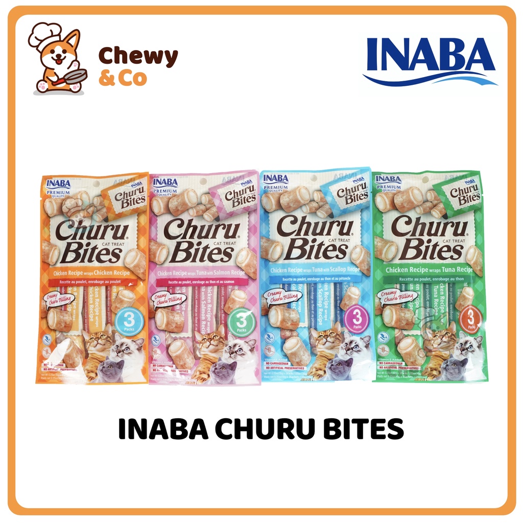 Ciao Inaba Churu Bites Cat Treats 10g (3 pcs per pack) | Shopee Philippines