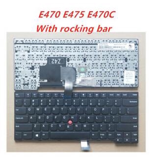 Laptop English Keyboard For LENOVO Thinkpad E470 E475 E470C E450 E455 ...