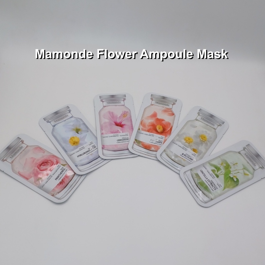 Mamonde Flower Ampoule Mask 23 ml , 6 types | Shopee Philippines