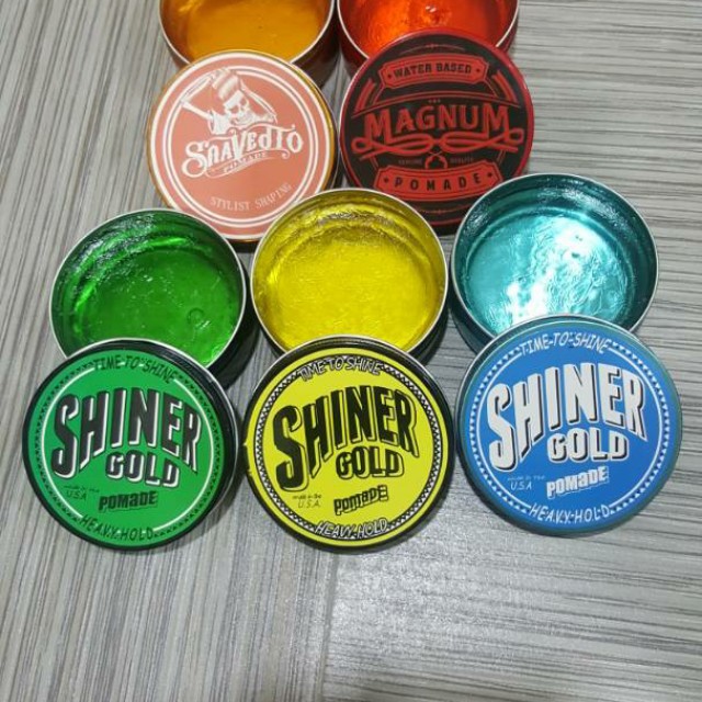 Shiner Gold Pomade Heavy Hold 150 mg | Shopee Philippines