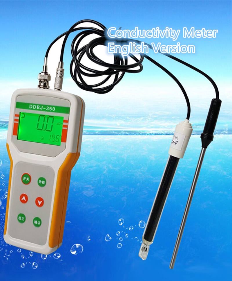 Portable Conductivity Monitor Conductivity Meter Tester Electric ...