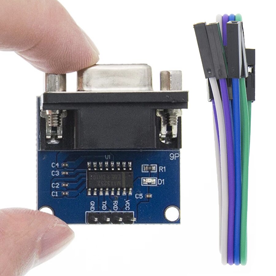 MAX3232 RS232 to TTL Serial Port Converter Module DB9 Connector MAX232 | Shopee Philippines