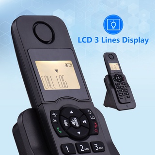 Cordless Telephone Digital Landline Phone With Speaker Office Home Telephone Wireless Landline ...