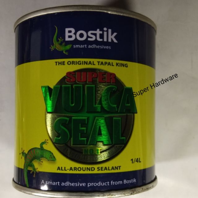 Bostik Super Vulcaseal 1/4 Liter Vulca Seal | Shopee Philippines