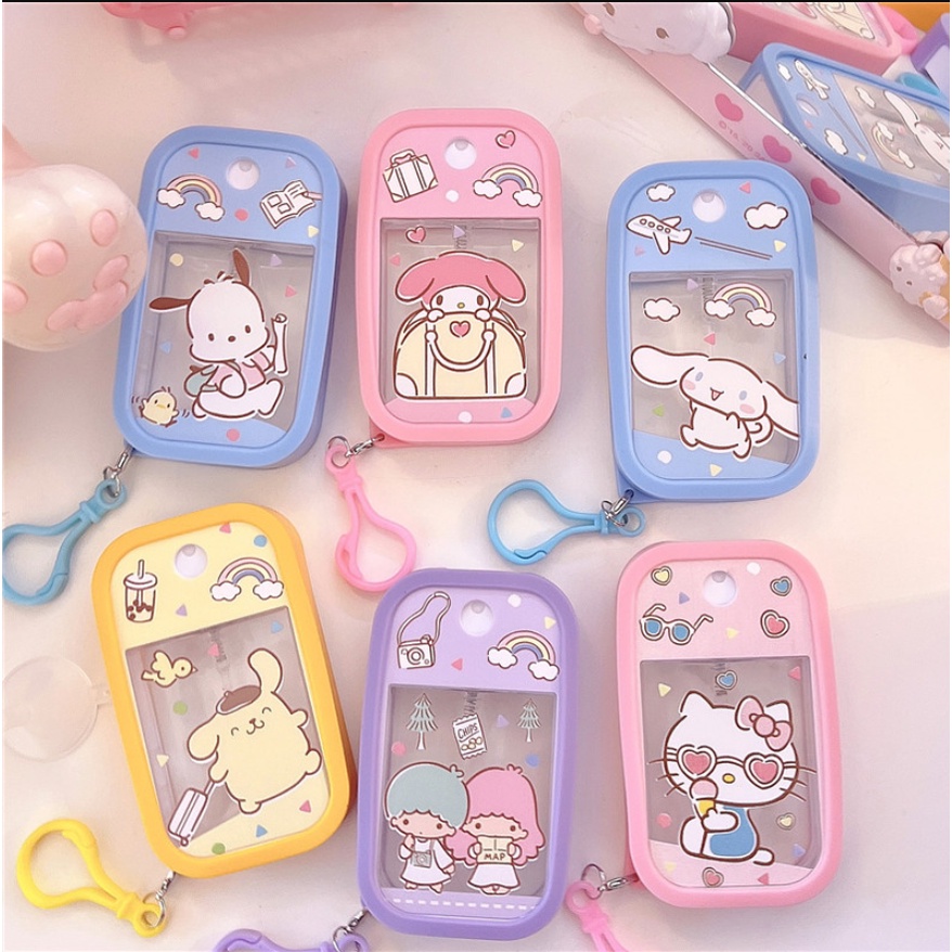 Sanrio Alcohol Spray Bottle Apple Card Storage Bottle Cartoon Clow M ...