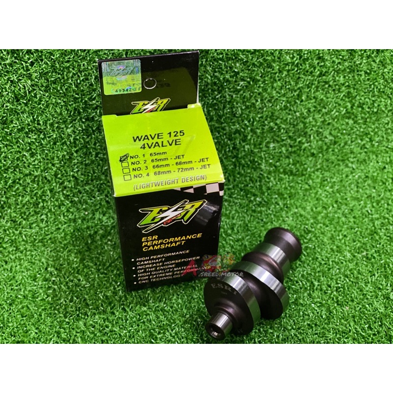 100% ESR MOTOR RACING Camshaft 4Valve Wave125 ESR1 ESR2 ESR3 ESR4 Wave ...