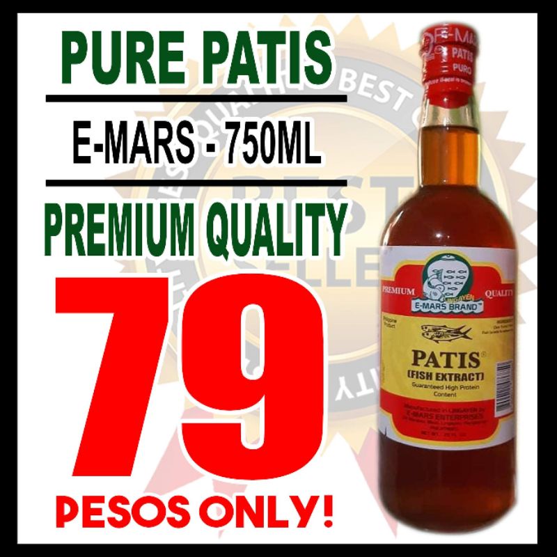 Authentic Pure Patis Pangasinan 750ML | Shopee Philippines