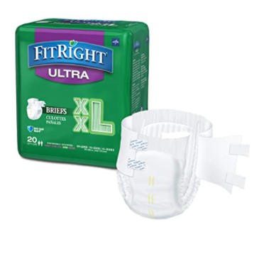 FitRight Ultra Adult Diapers, Heavy Absorbency, XX-Large | Shopee ...