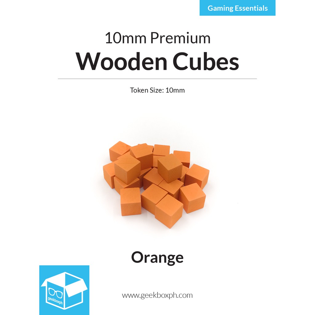 10mm Wooden Cubes 20-pack (Various Colors) | Shopee Philippines