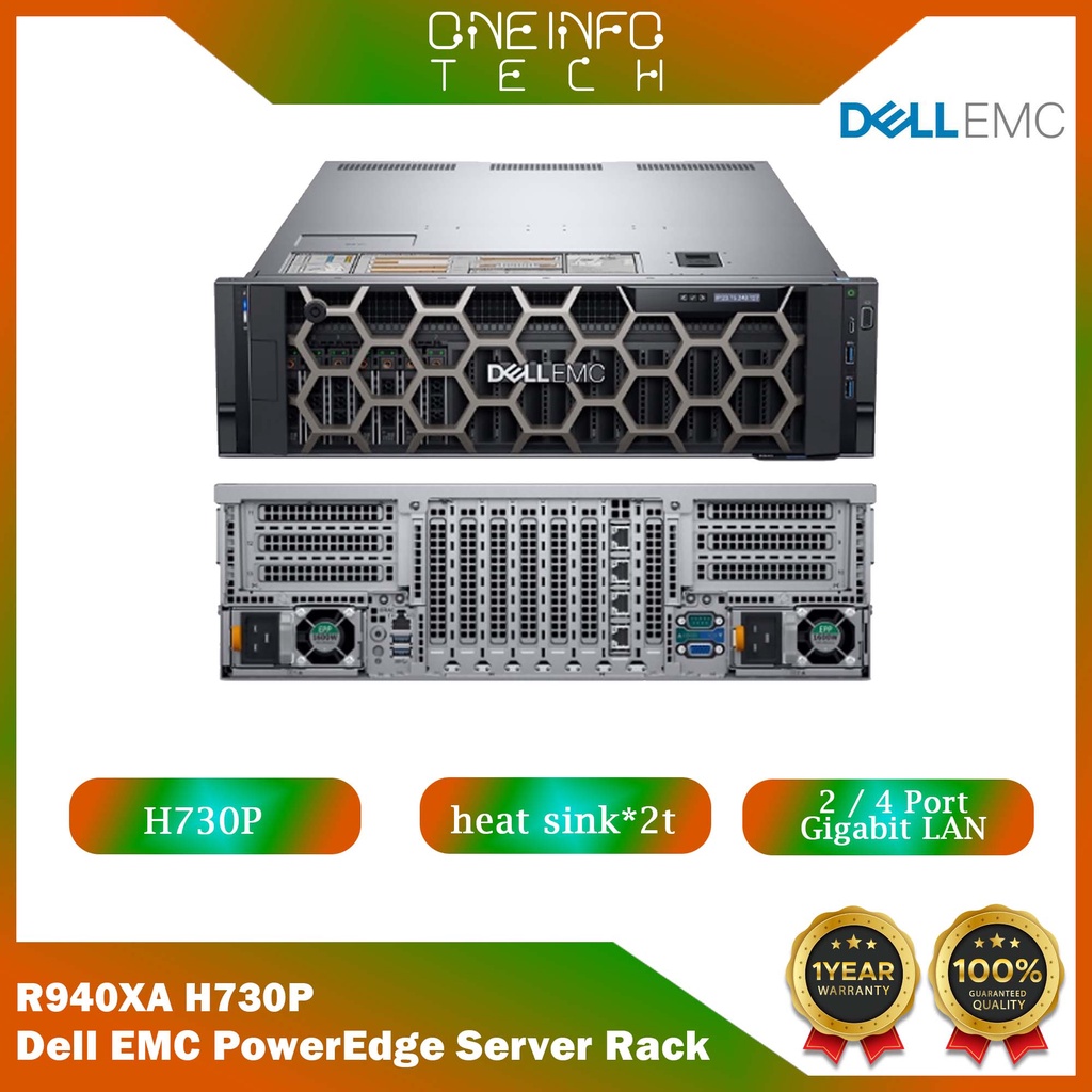 Dell PowerEdge R940XA No CPU, heat sink*2/no memory/no hard disk/DVDRW ...