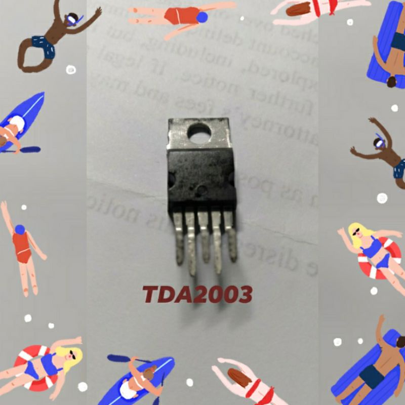 TDA2003 IC IS A MONOLITHIC AUDIO POWER AMPLIFIER | Shopee Philippines