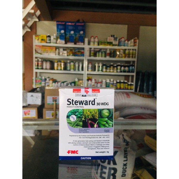 STEWARD 30 WDG INSECT CONTROL - BY: FMC ( 10 × 4 grams ) | Shopee ...