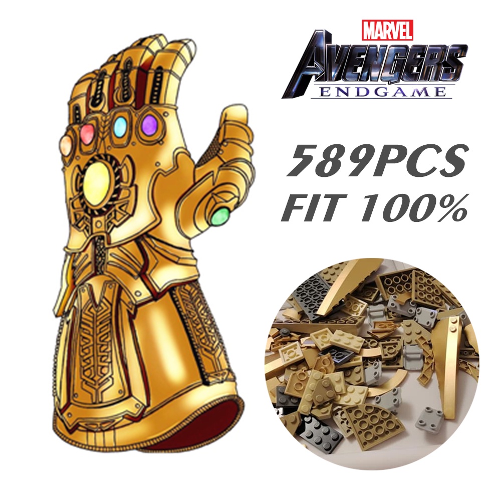 New MARVEL AVENGERS THANOS Infinity Glove Gauntlet Infinity Stone FIT ...