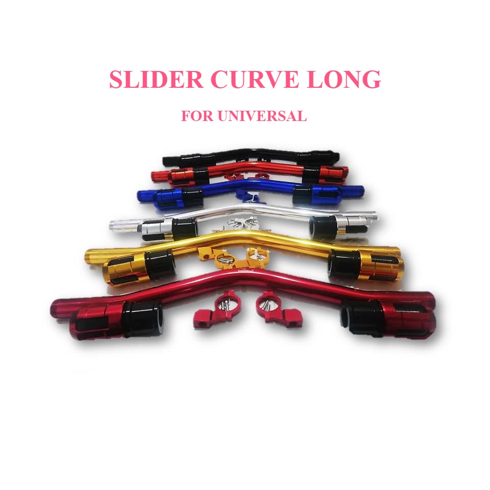 Motorcycle Universal Slider Curve Footrest Step board Alloy For Any ...