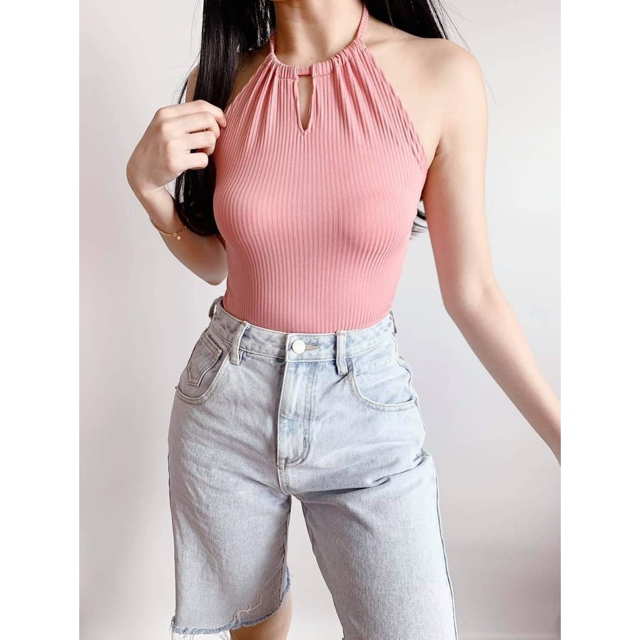 ELLE Croptop Backless (ShopUp20) | Shopee Philippines