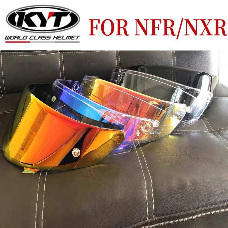 KYT NFR lens Iridium Visor Lens Revo Lens FIt for KYT NFR KYT Helmet ...