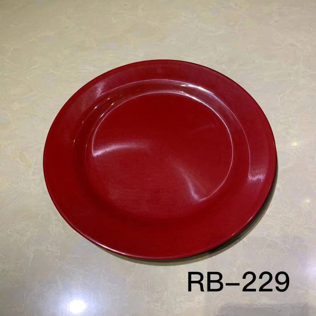 6PCS Red and Black Japanese Style PLATES, BOWLS & SAUCERS High Quality ...