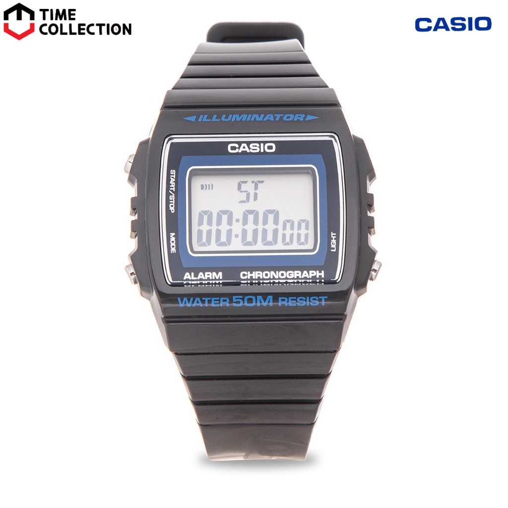 Casio W-215H-8A Digital Rubber Strap Watch | Shopee Philippines