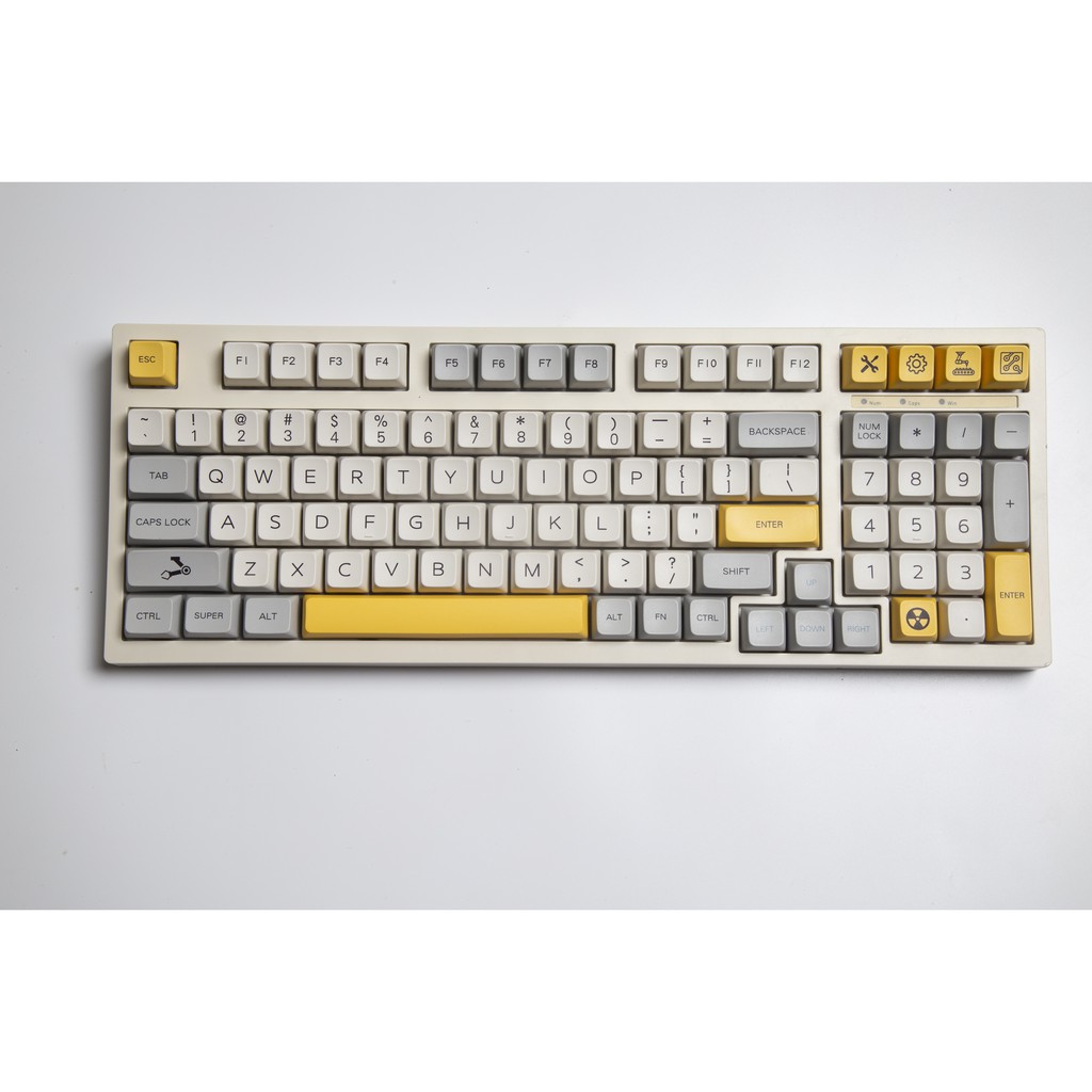 Heavy Industry 127 Keys PBT Dye Sublimation MDA Profile Keycaps Set for ...
