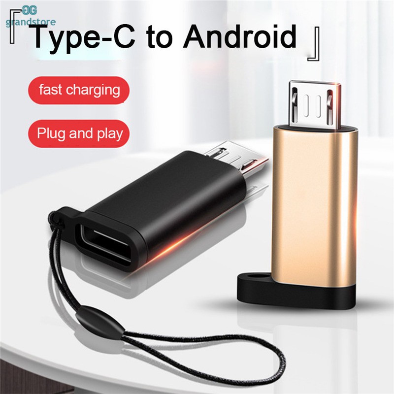 GS Type-C To Andriod Micro USB Converters Connectors Adapter | Shopee ...