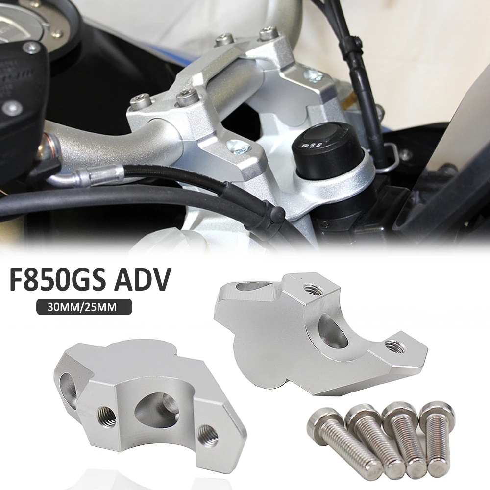 28mm Handlebar Risers with Offset Height Adapter for-BMW F900R F900XR ...