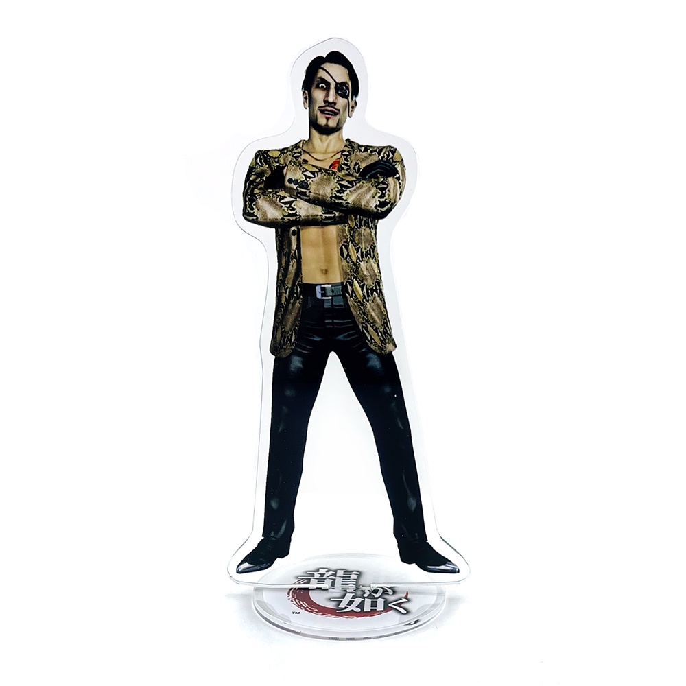 Like a Dragon Ryuu ga Gotoku Kiryu Kazuma Goro Majima acrylic stand ...