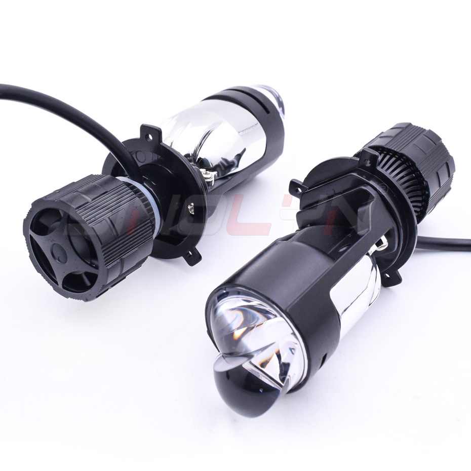 Sinolyn 100W Mini H4 Bi LED Hyperboloid Projector Lenses For Headlights ...