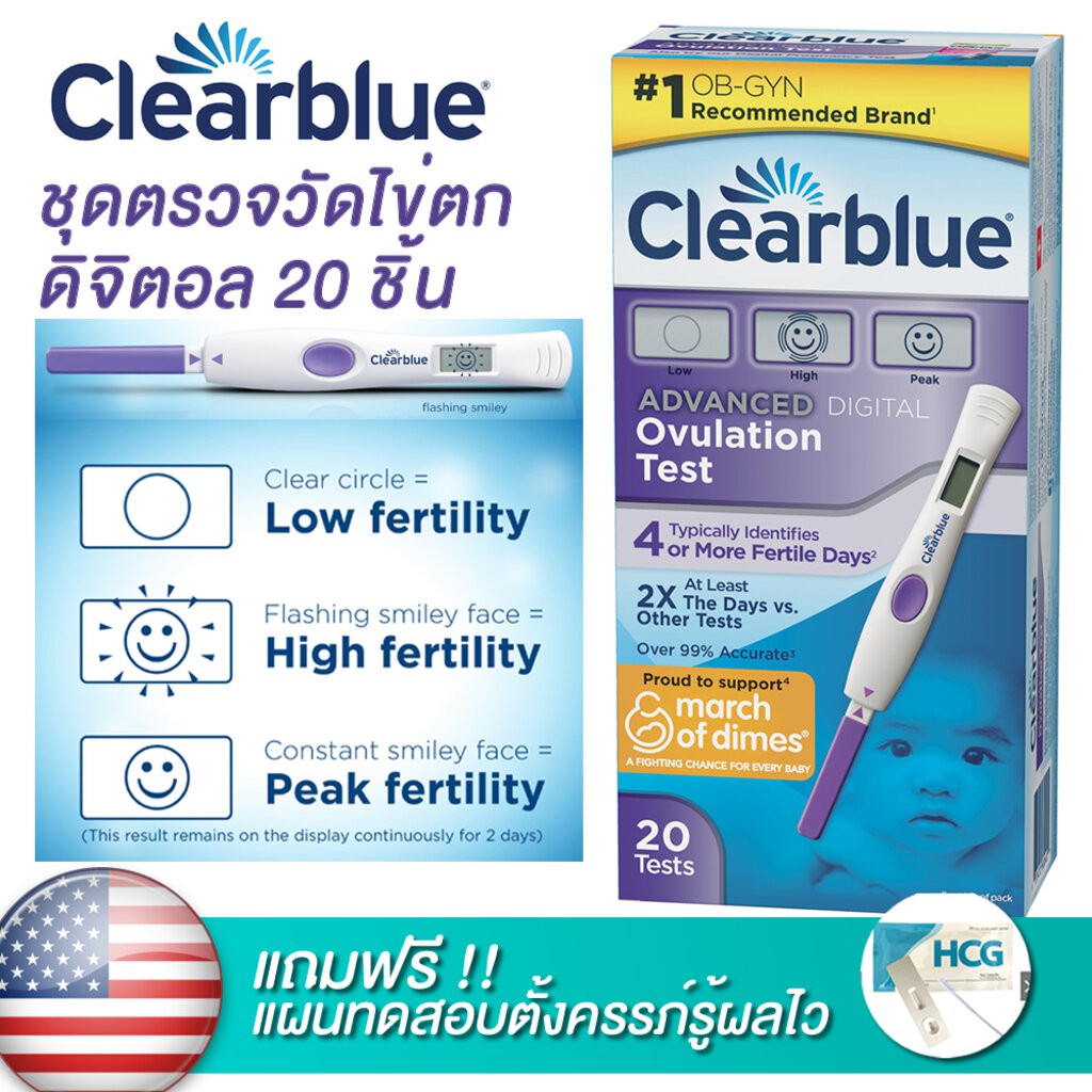 USA Pregnancy Test Sensitive Clearblue Digital Ovulation Device ...