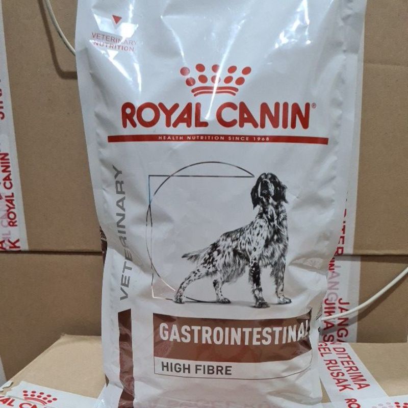 Royal CANIN GASTROINTESTINAL HIGH Fiber DOG 2kg/DOG Food | Shopee ...