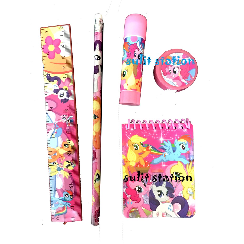 12sets MLP MY LITTLE PONY 5in1 SCHOOL STATIONARY GIFT SET PARTY ...