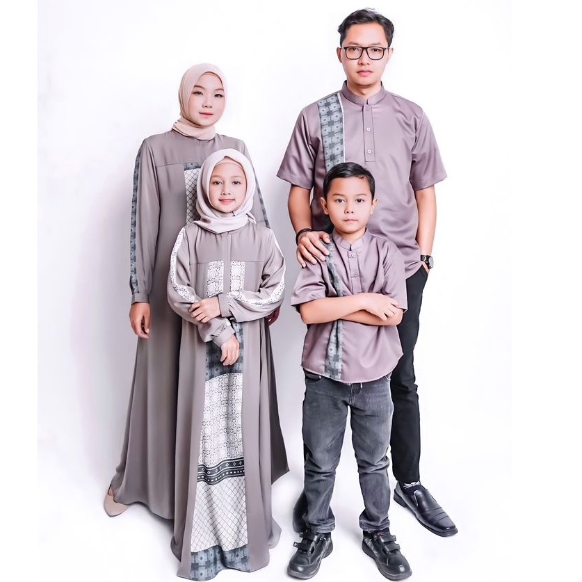 Atheera Family/Family Couple Clothes/Family Couple Set / Set Gray ...