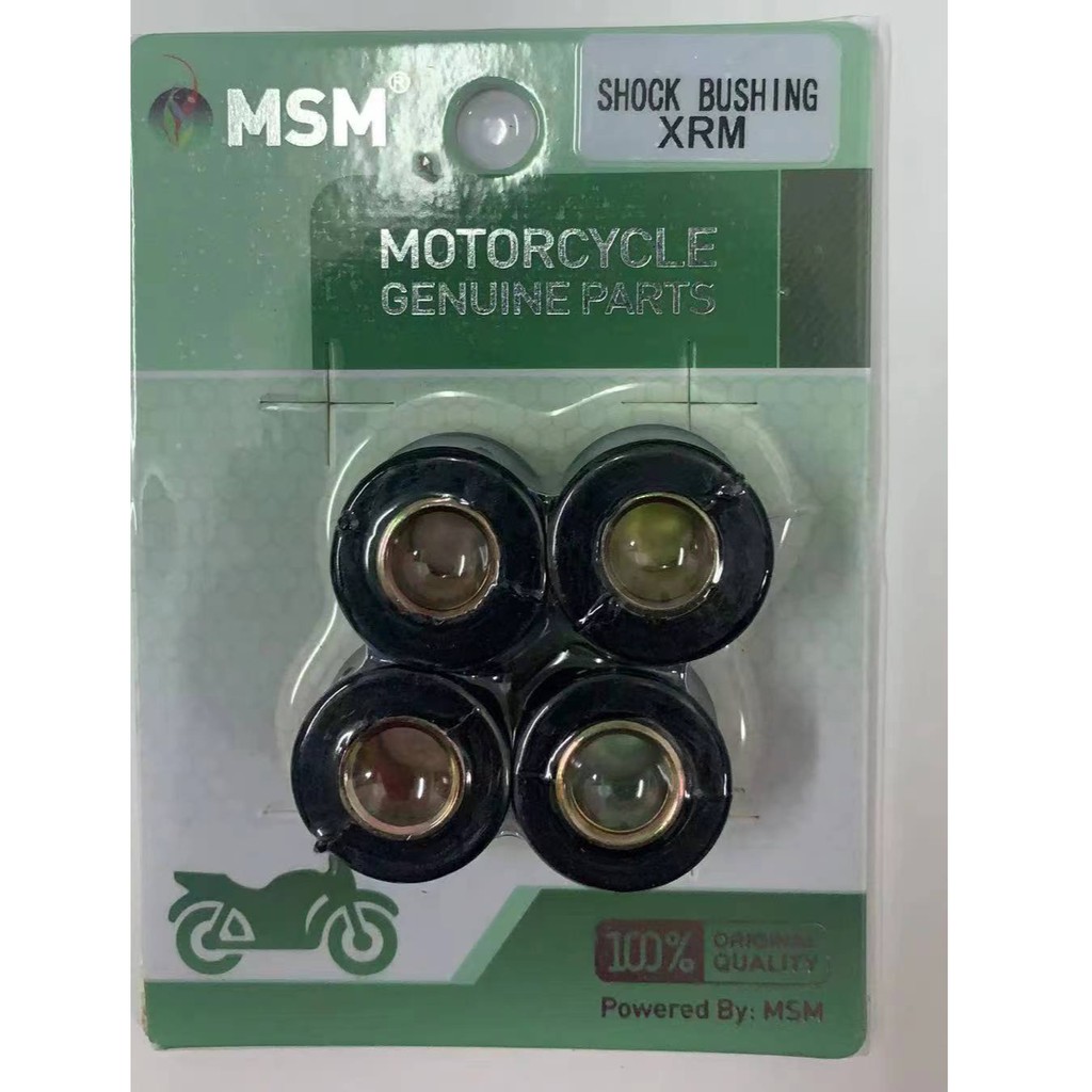 Motorcycle Shock Bushing ( 4pcs/Set )- TMX / XRM & Rear Hub Steel ...