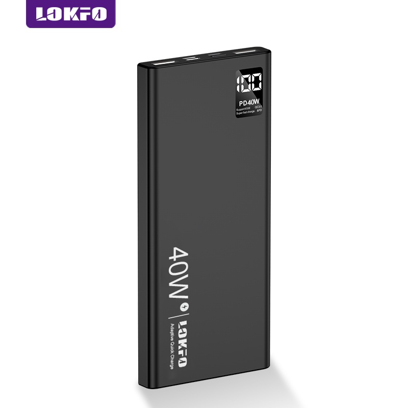 LokFo P02 PD40W QC3.0 Fast Charging 10000mAh Powerbank Power Bank ...