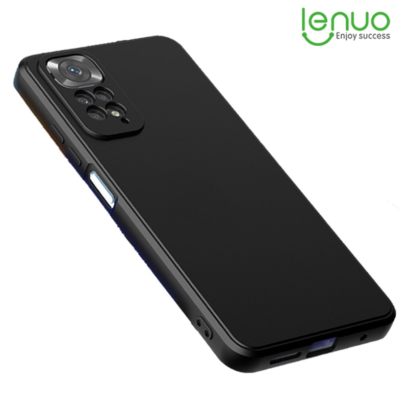 LENUO Soft Liquid Silicone Shockproof Protective Back Cover Luxury ...