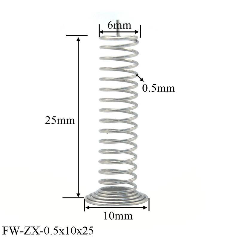 20PCS Switch Carbon Steel Electronic The Key Sensor Conical Board Flat ...