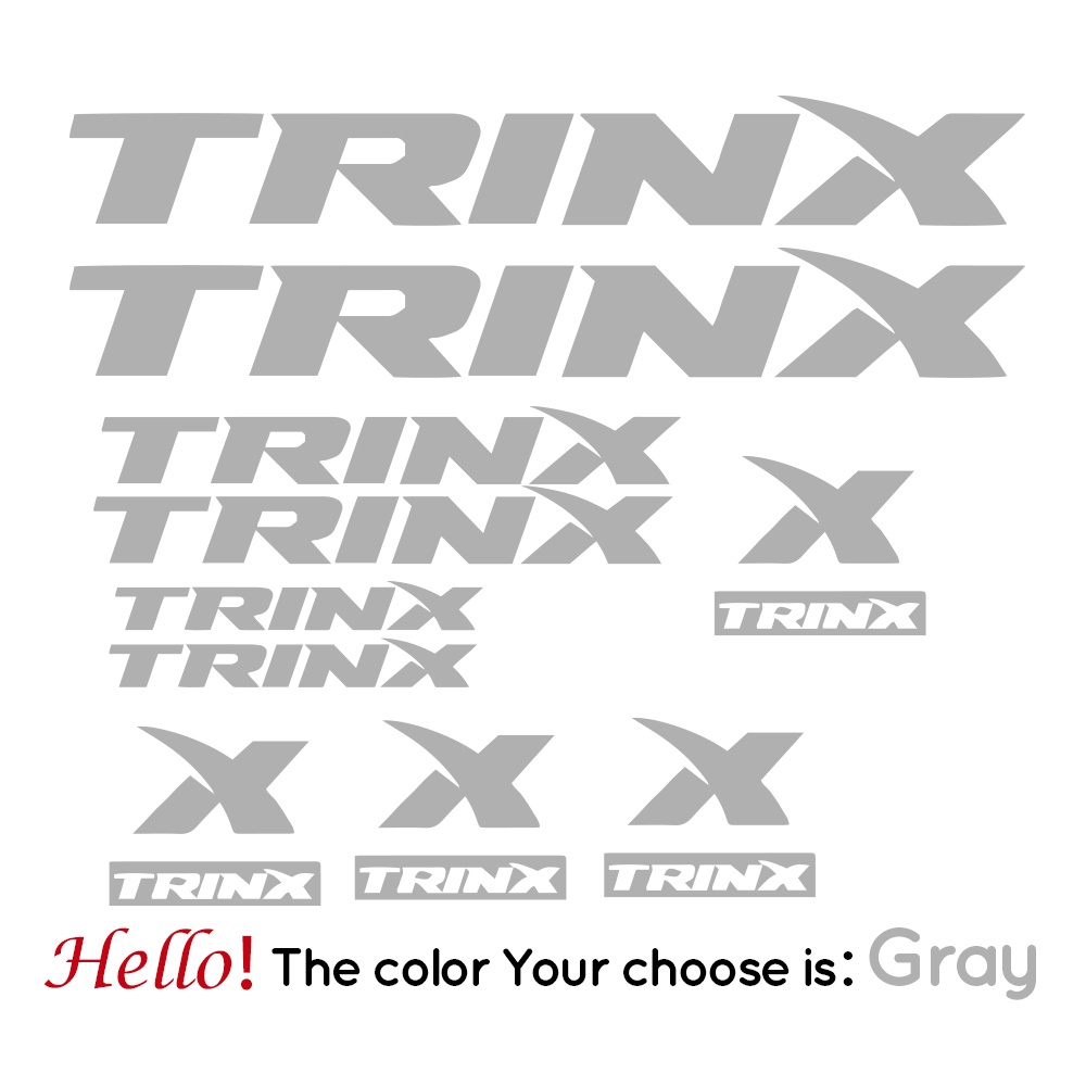 Trinx Bike Decals DIY Frame Stickers Bicycle Stickers Die-cut Decal ...