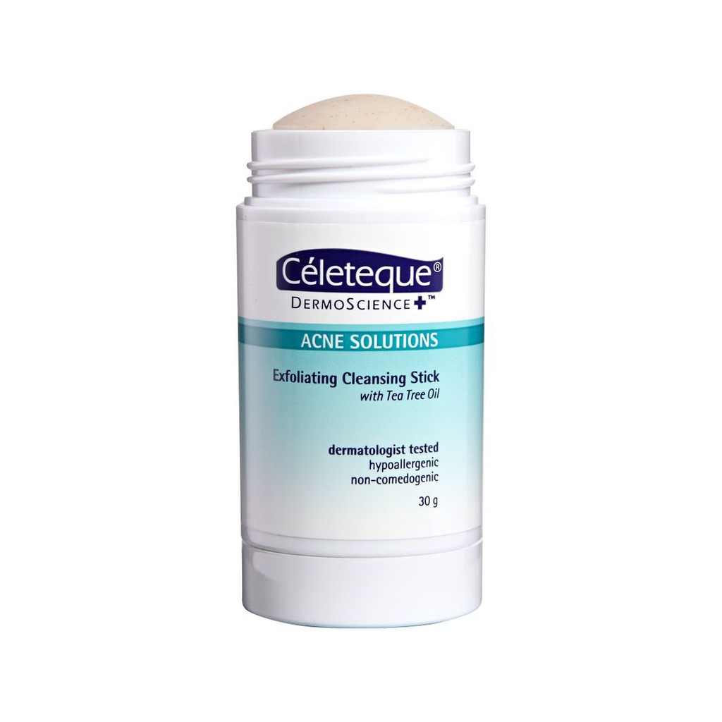 Celeteque Acne Solutions Exfoliating Cleansing Stick 30g | Shopee ...