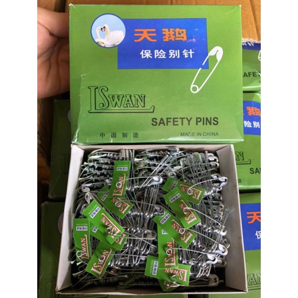 Safety pin per box around 1,000-2,000pcs quality product | Shopee ...