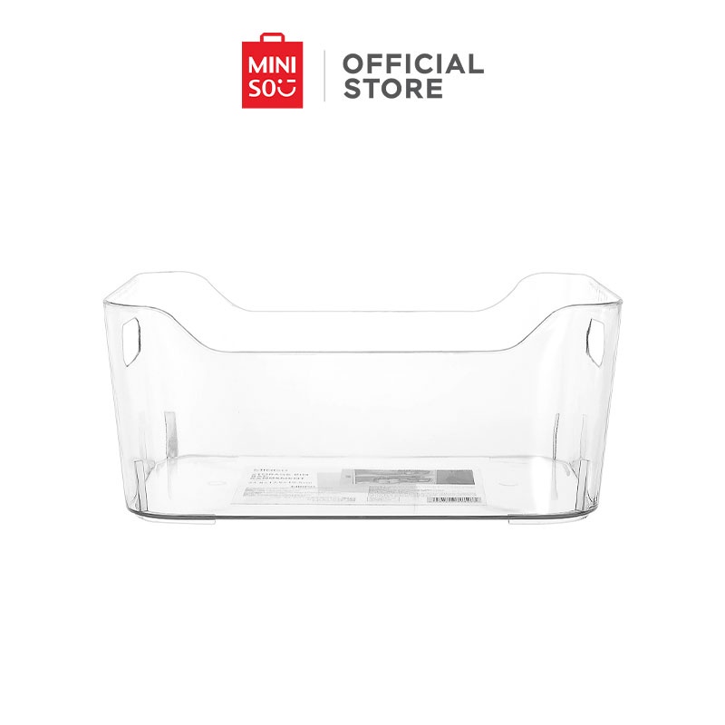 MINISO Transparent Series Plastic Storage Bin | Shopee Philippines