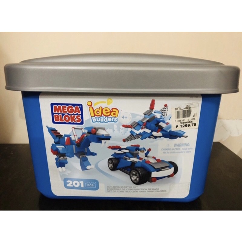 Mega Bloks Junior Builders Tub Building Bloks | Shopee Philippines