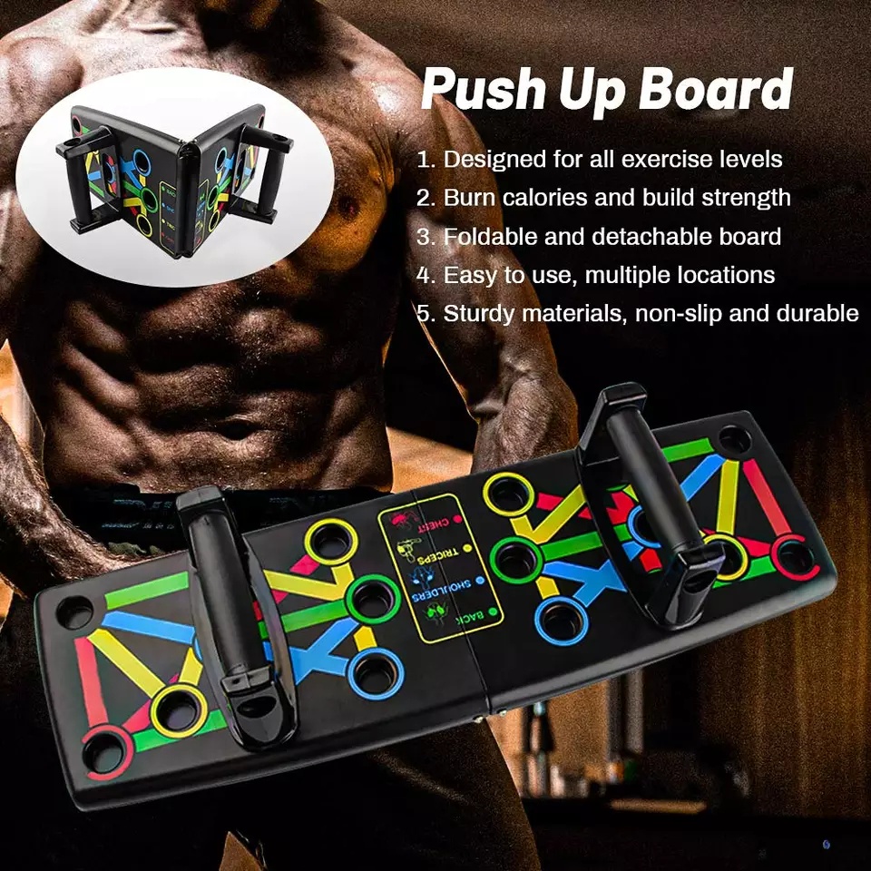 Home Portable Push-up Rack Portable Push-up Board Training System Home ...