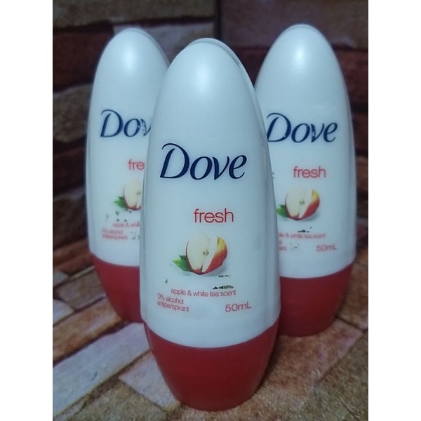 Dove Go Fresh Red Apple & White Tea Scent 0% Alcohol Antiperspirant Deo ...