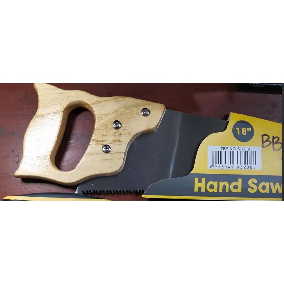 sunrise black wood saw/ Lagre Wood saw/Hand saw/Cross saw/Lagaring ...