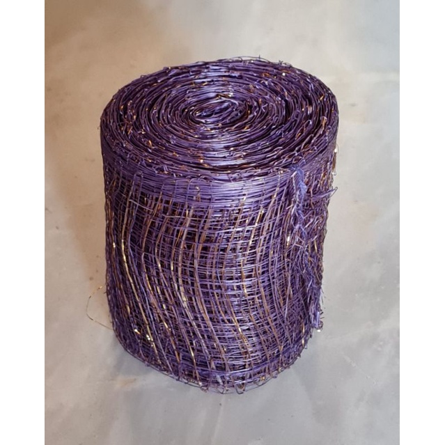 3" Metallic Sinamay Roll with Gold Trim per Roll (8Yards) | Shopee ...