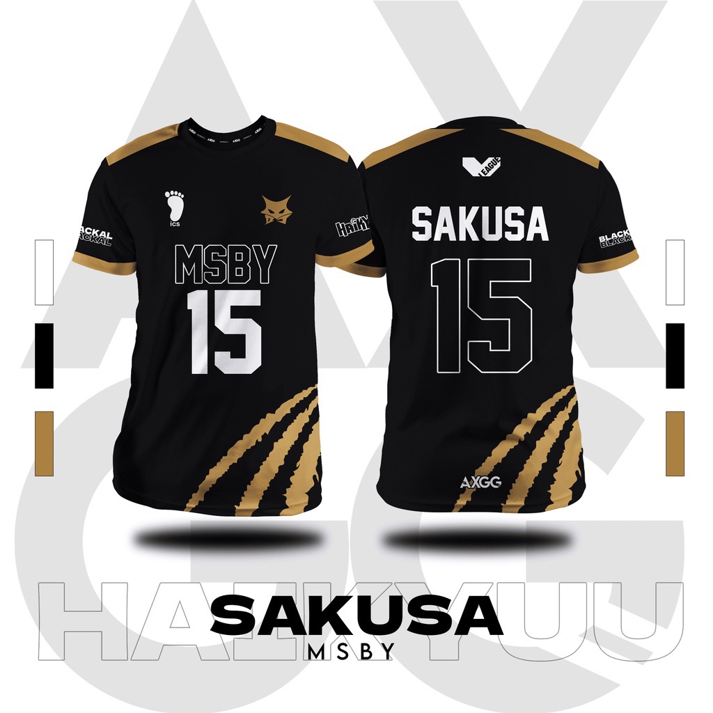 Ready Stock Jersey Haikyuu - MSBY' Anime Shirt 2024 New | Shopee ...