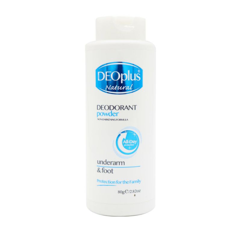 Deoplus Deodorant Powder Underarm & Foot 80g | Shopee Philippines